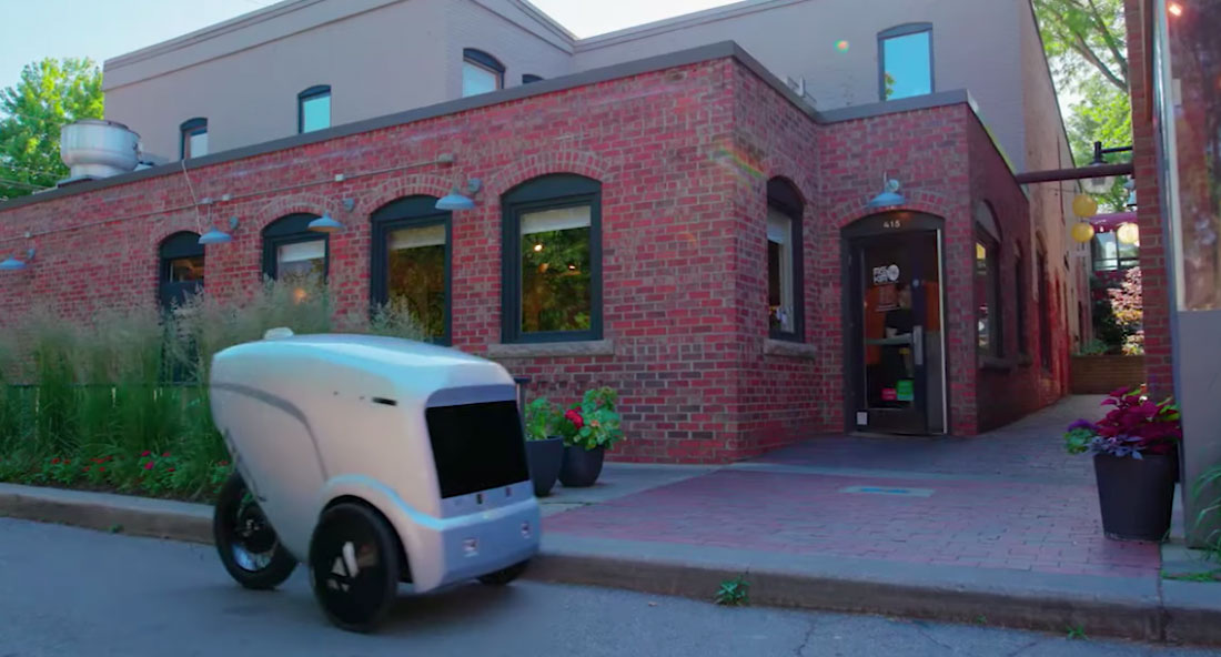 Refraction AI Bots Roll into Austin - Food On Demand