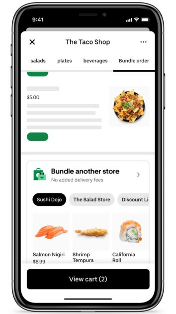 Uber Eats Debuts Multi-Store Ordering | Food On Demand