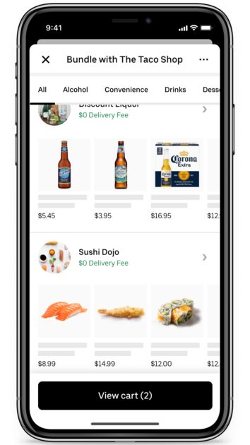 Uber Eats Debuts Multi-Store Ordering | Food On Demand