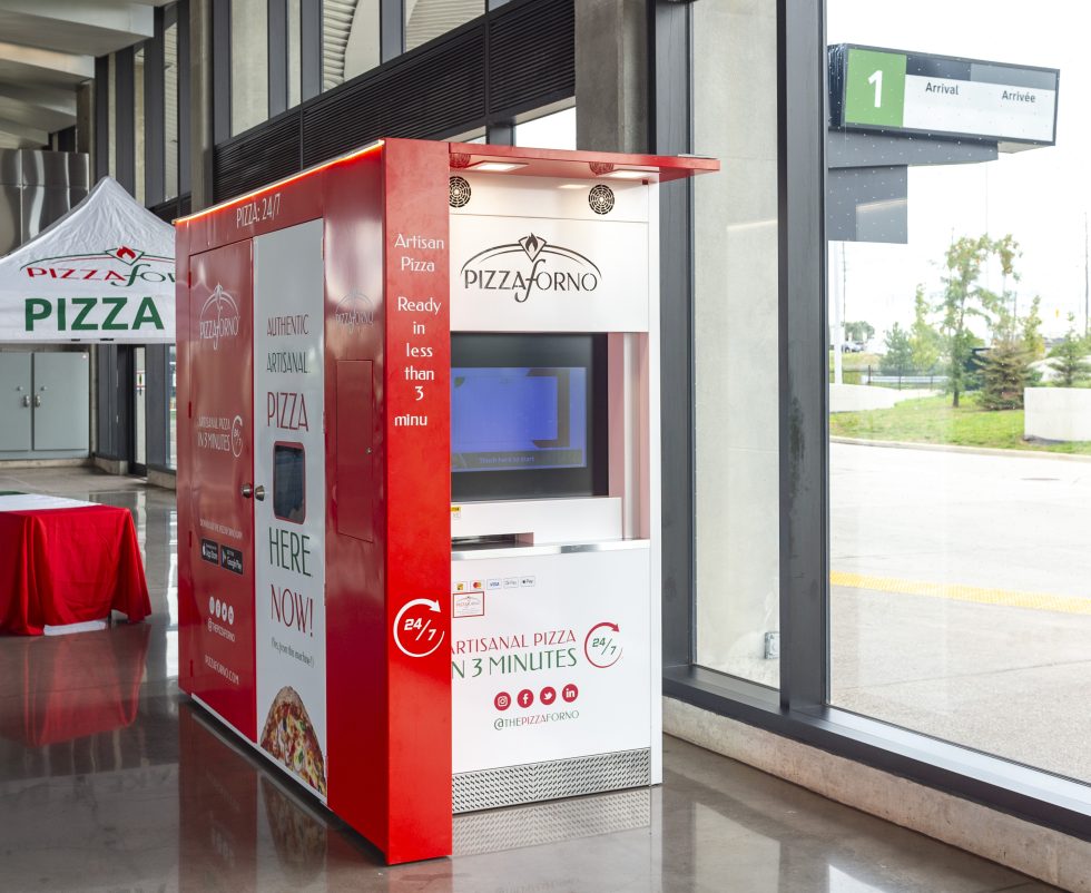 PizzaForno Brings the First Pizza Vending Machine To California | Food ...